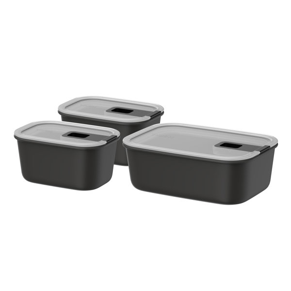 MEPAL EASYCLIP 2.0 6-Piece Rectangular Food Storage Container, Made In ...