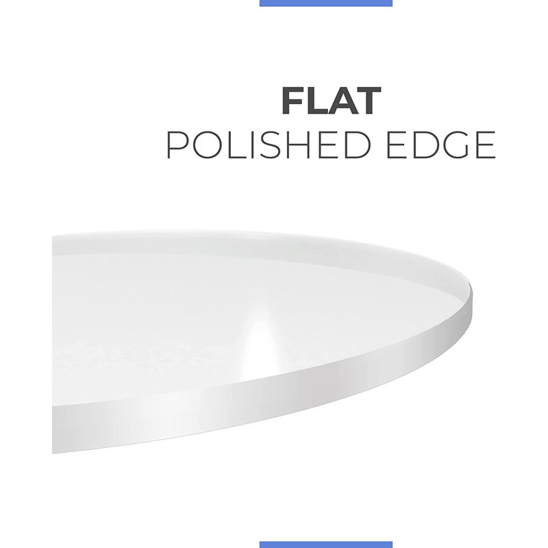 Latitude Run® Round Acrylic sheet, Plexiglass for Coffee Table | Wayfair