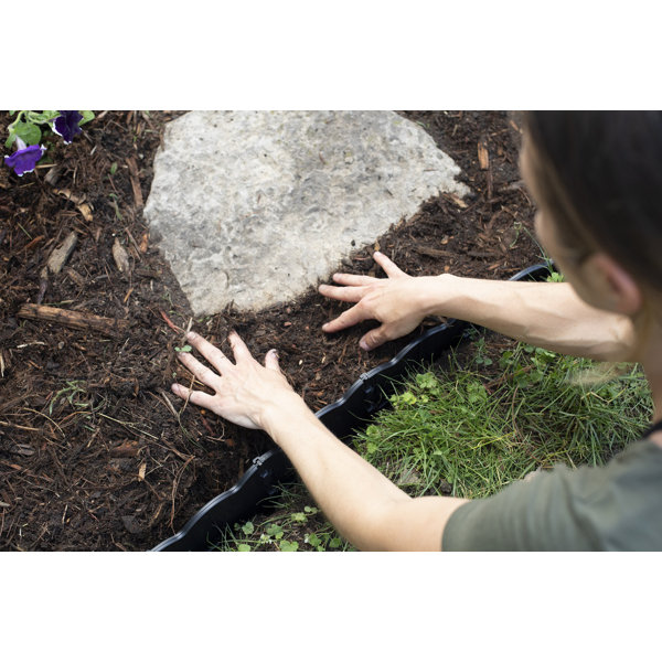 Master Mark Plastics 6 in. H x 20 ft. W Poundable Edging & Reviews ...