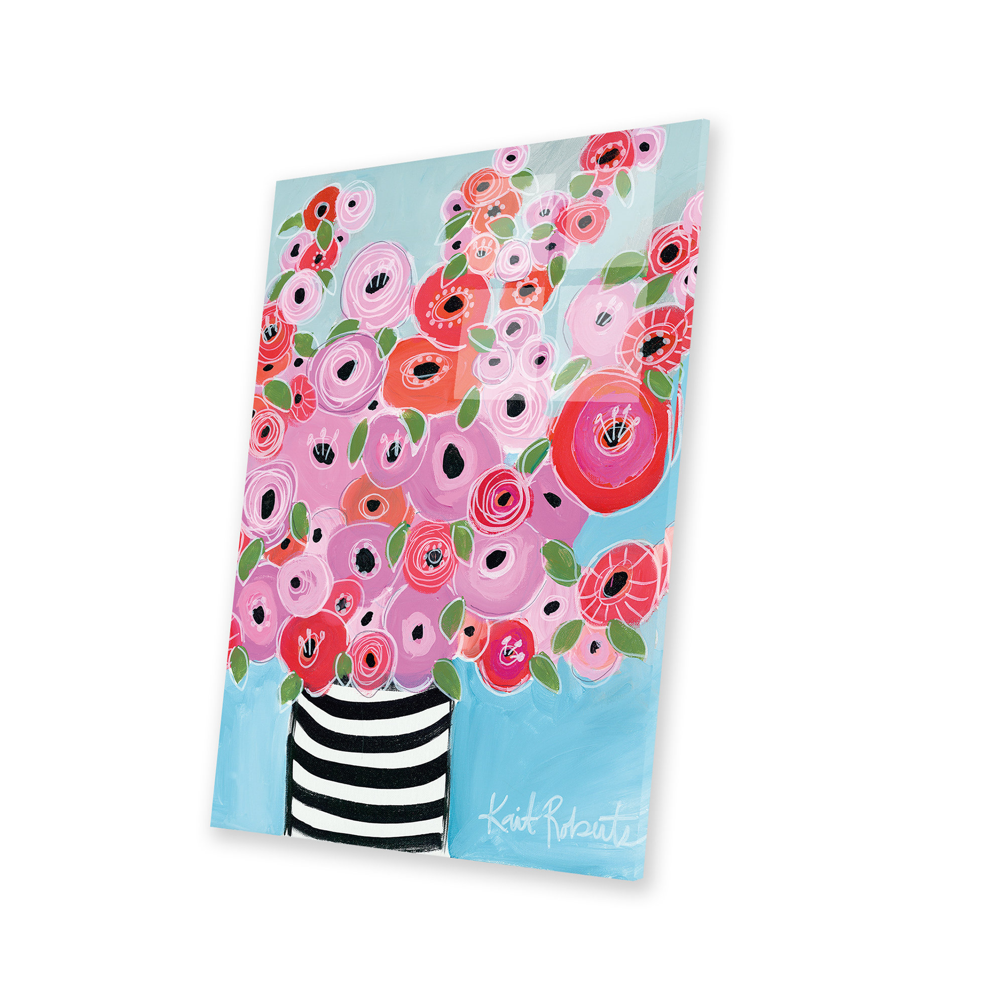 Red Barrel Studio® Dreaming Of Poppies On Plastic/Acrylic by Kait ...