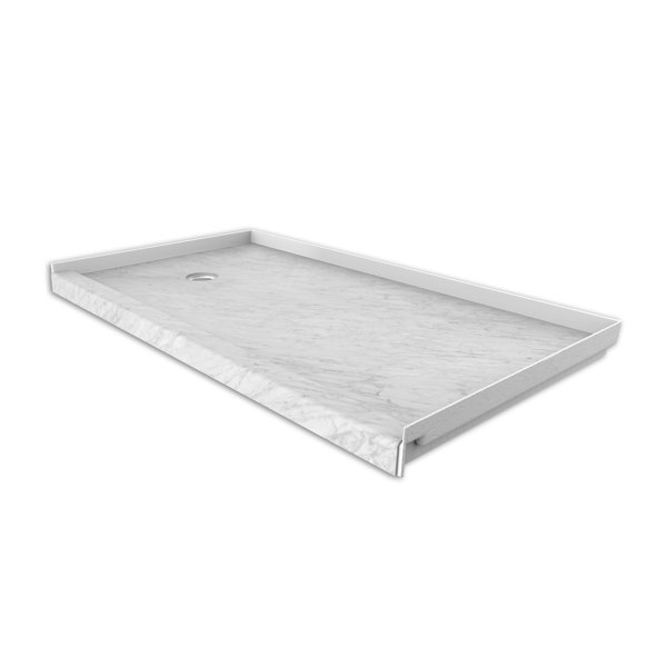 FlexStone 60'' W 32'' D Rectangular Single Shower Base & Reviews | Wayfair
