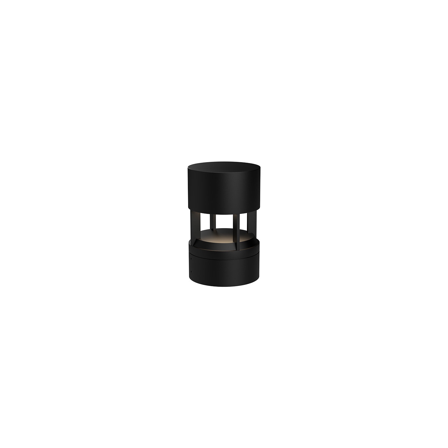 Kuzco Lighting Novato Black Integrated LED Aluminum Bollard Light | Wayfair