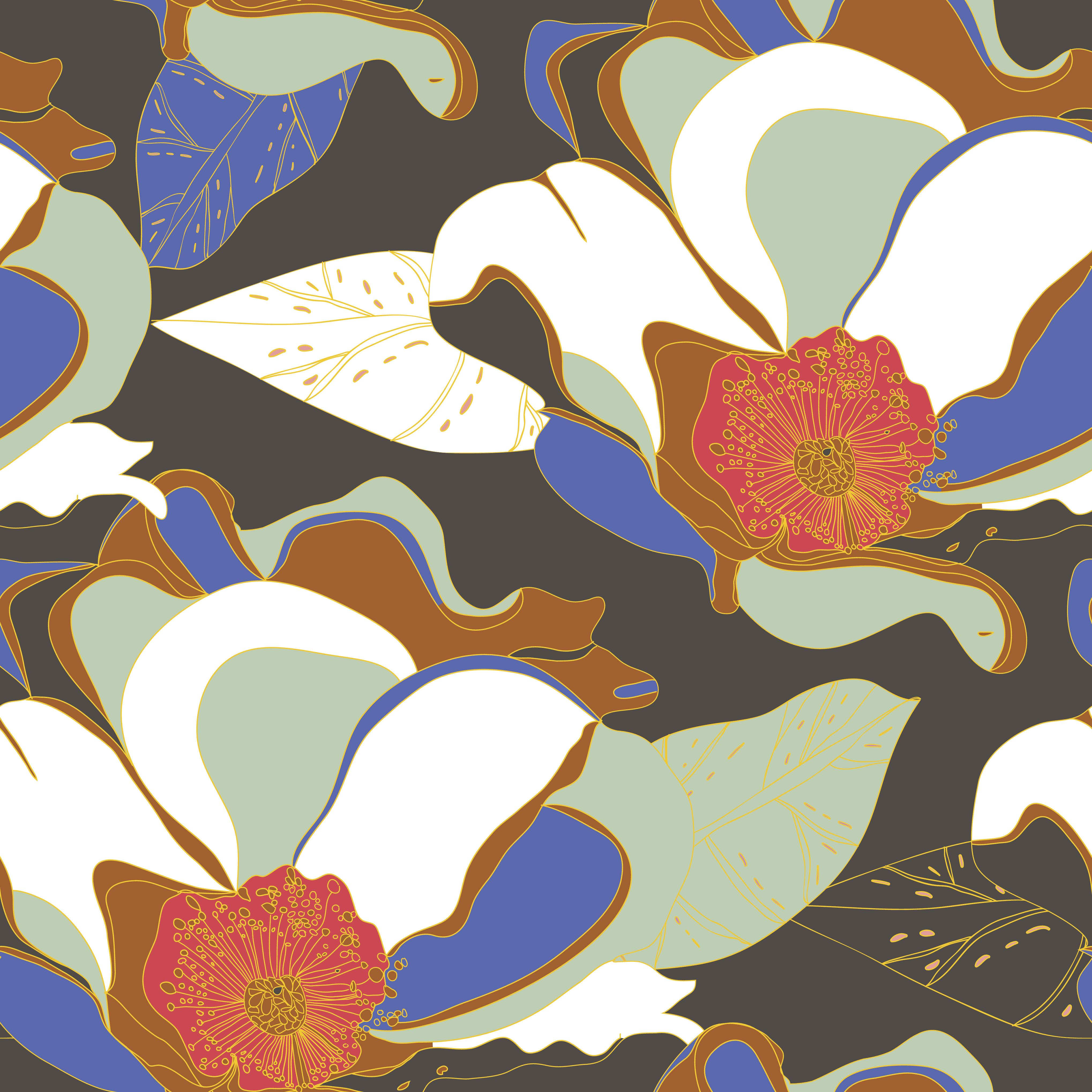 Wildon Home® Maribella Floral Texture by Suriko | Wayfair