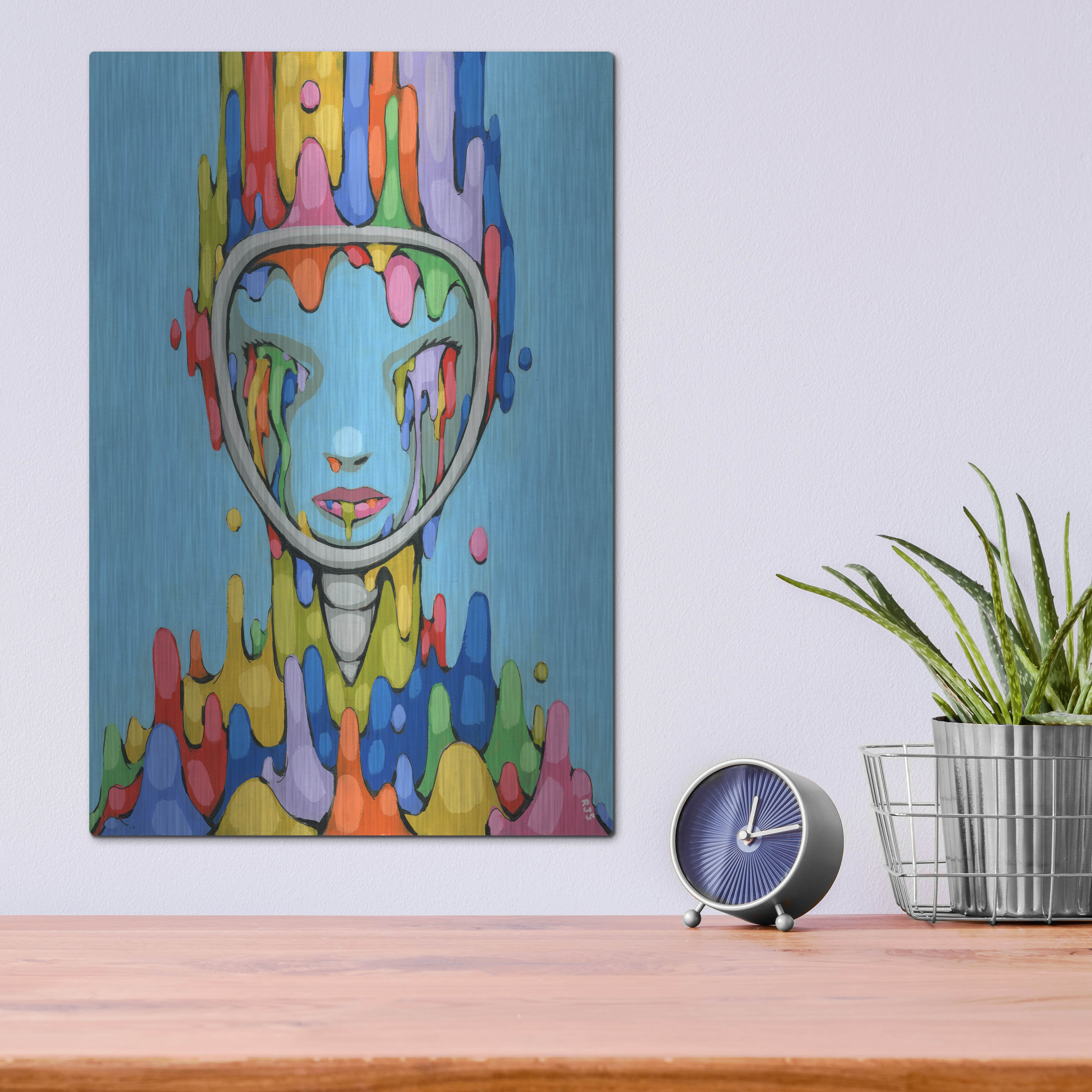 Luxe Metal Art 'Spectrum In Retrograde' by Ric Stultz, Metal Wall | Wayfair