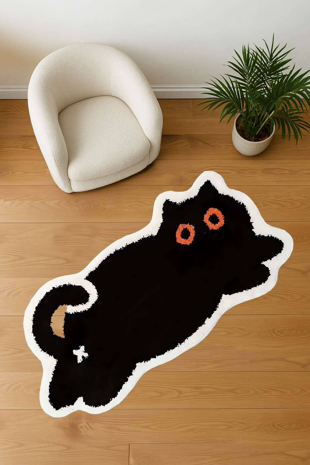 East Urban Home 4' x 6' Machine Washable 100% Cotton Midnight Shadow ...