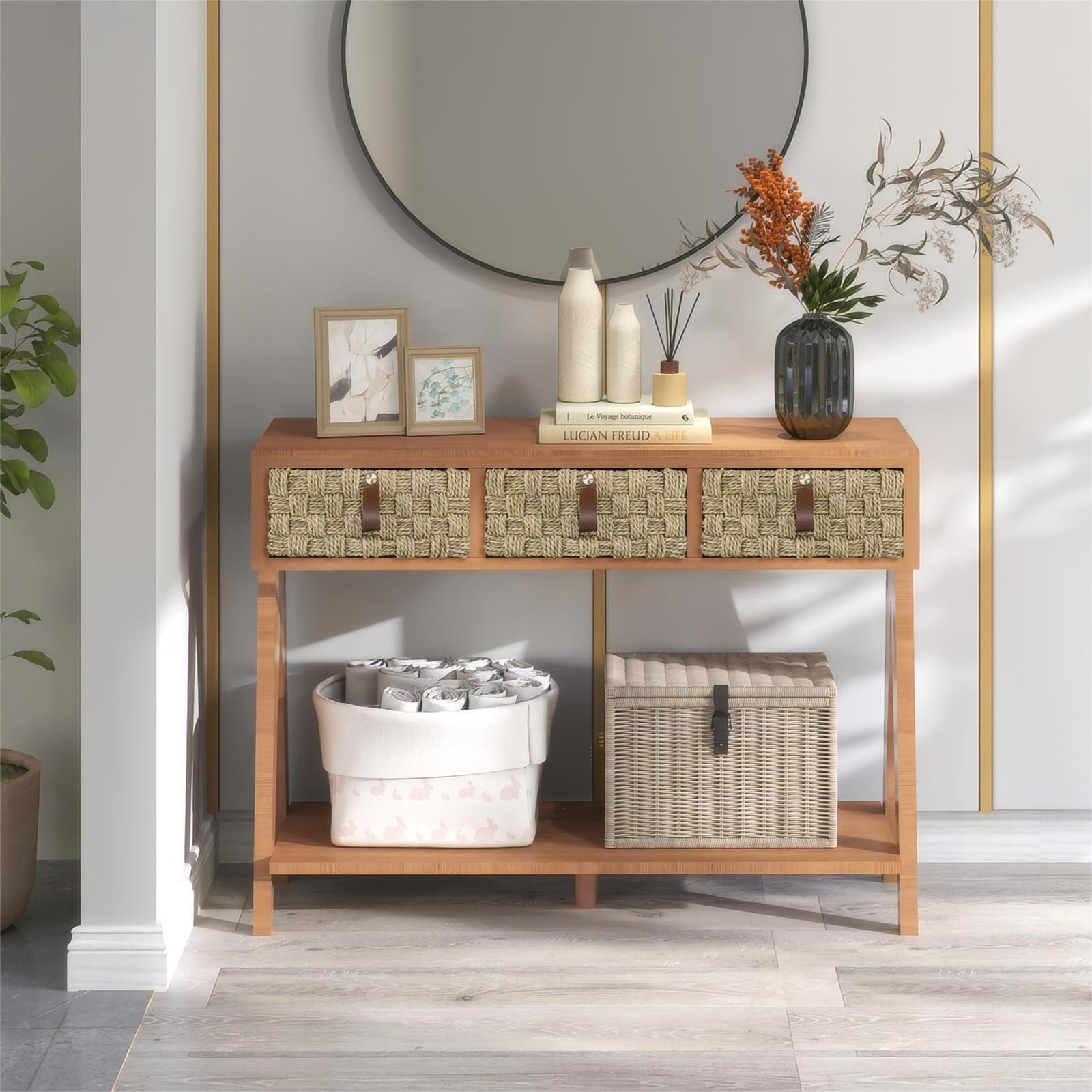 Gracie Oaks Mariesha 11.8'' Console Table | Wayfair