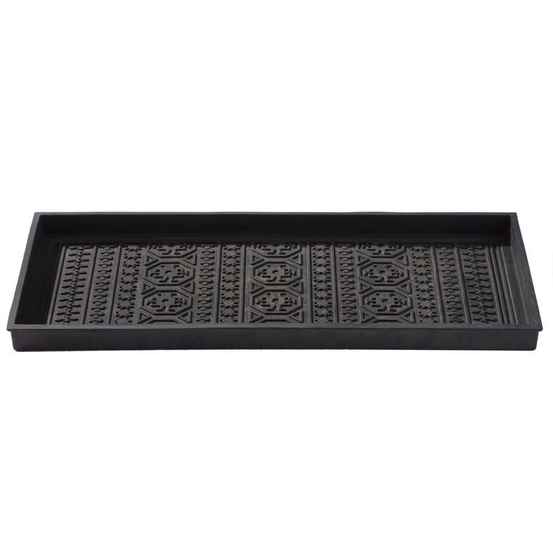 Home Furnishings by Larry Traverso Rubber Boot Tray 34" x 14" | Wayfair