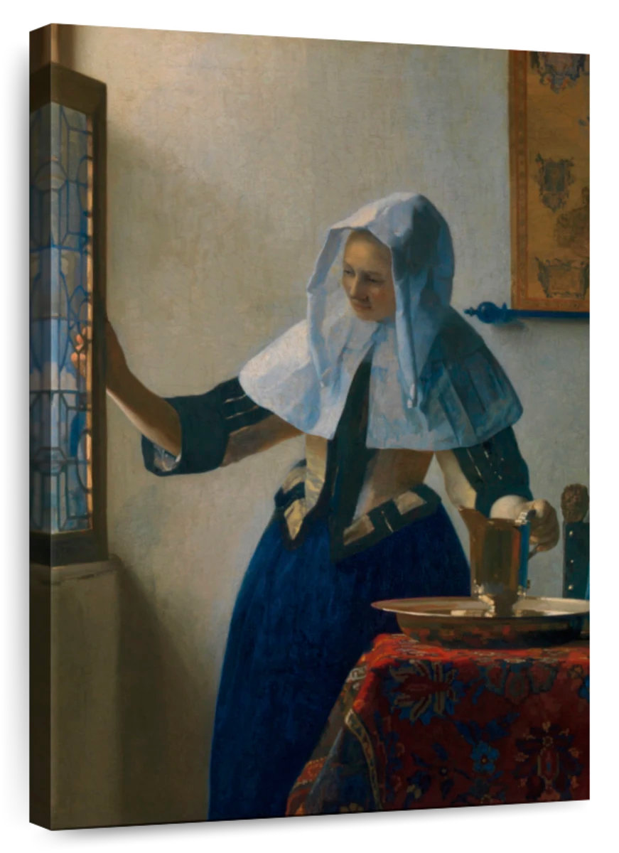 Lark Manor™ Leisha Young Woman With A Water Pitcher 1662 | Wayfair