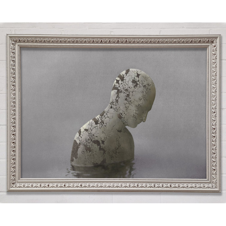 Bright Star Eroded Statue In Water - Single Picture Frame Art Prints ...
