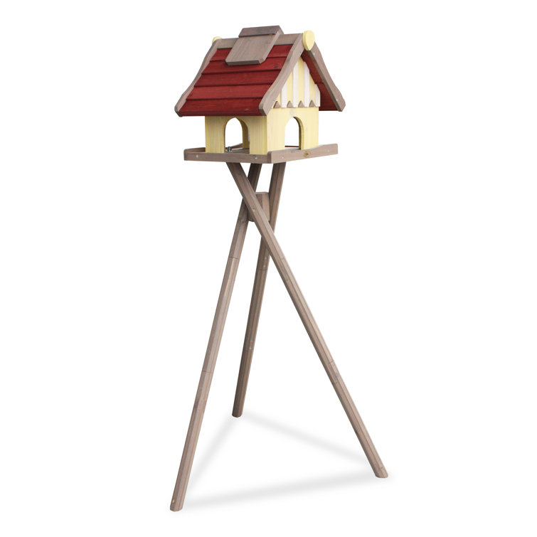 Archie & Oscar bird house "Norway", with silo and stand | Wayfair.co.uk