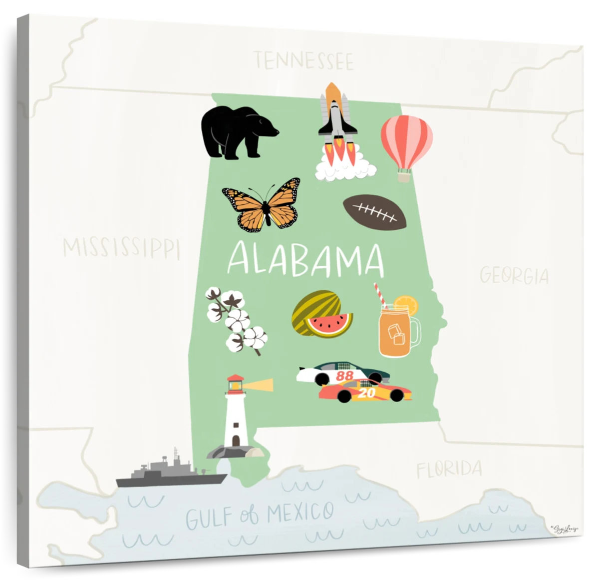 Elephant Stock Alabama Icons | Wayfair