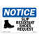 SignMission OSHA Notice - Slip Resistant Shoes Required Sign With ...