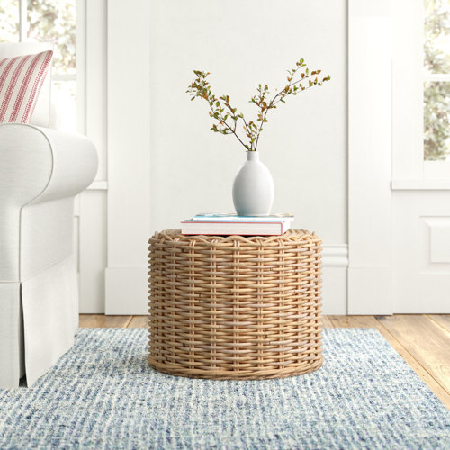 Wicker & Rattan End & Side Tables You'll Love | Wayfair