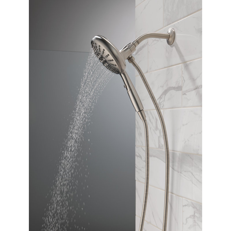 Delta SureDock 7-Spray Magnetic Shower Head, High Pressure Handheld ...