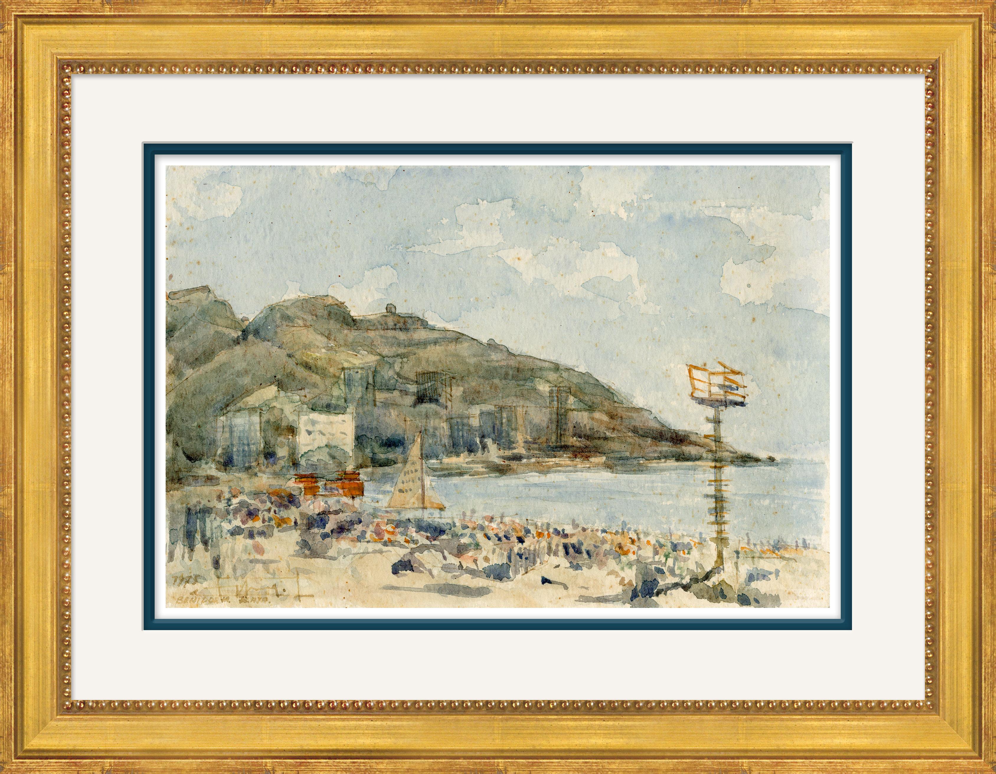 Soicher Marin 'Cote D'azur' - Picture Frame Painting on Paper | Wayfair