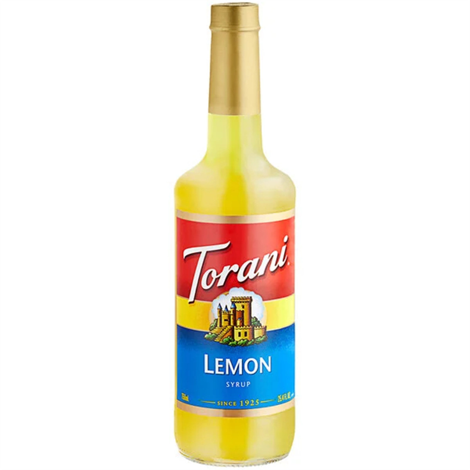 FixtureDisplays Torani Lemon Flavoring / Fruit Syrup 750 mL Glass ...