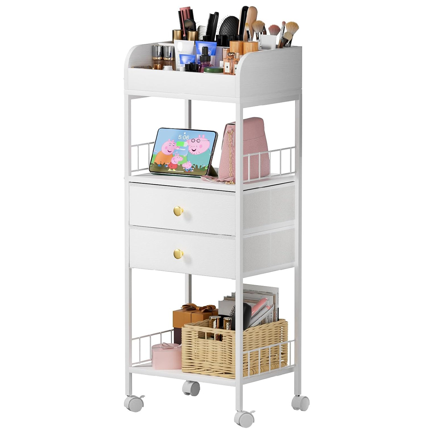 Latitude Run® Makeup Organizer Make Up Skincare Organizers and Storage ...