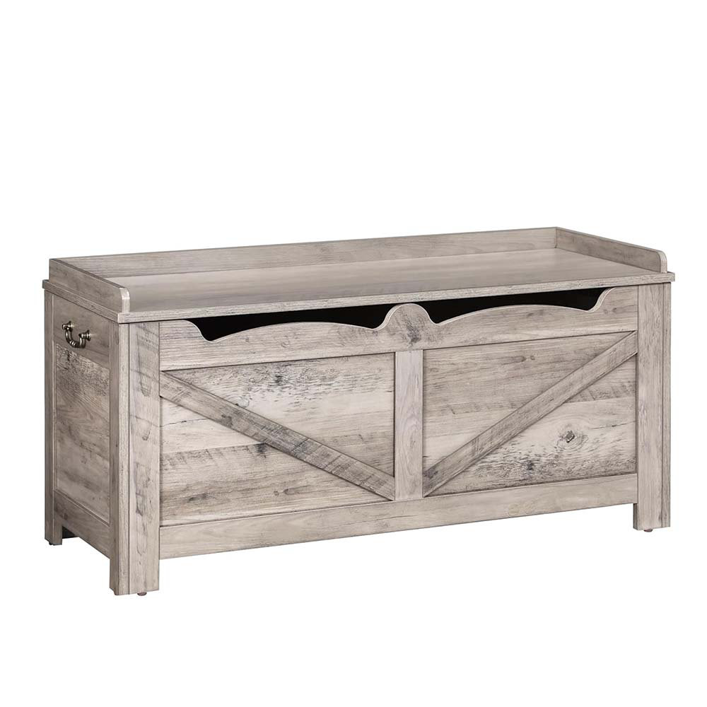 Gracie Oaks 39.4" Storage Chest, Lift-Top Storage Trunk With 2 Safety ...