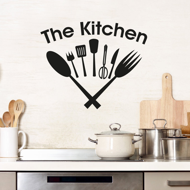 Ebern Designs Kitchen Non-Wall Damaging Wall Sticker | Wayfair.co.uk