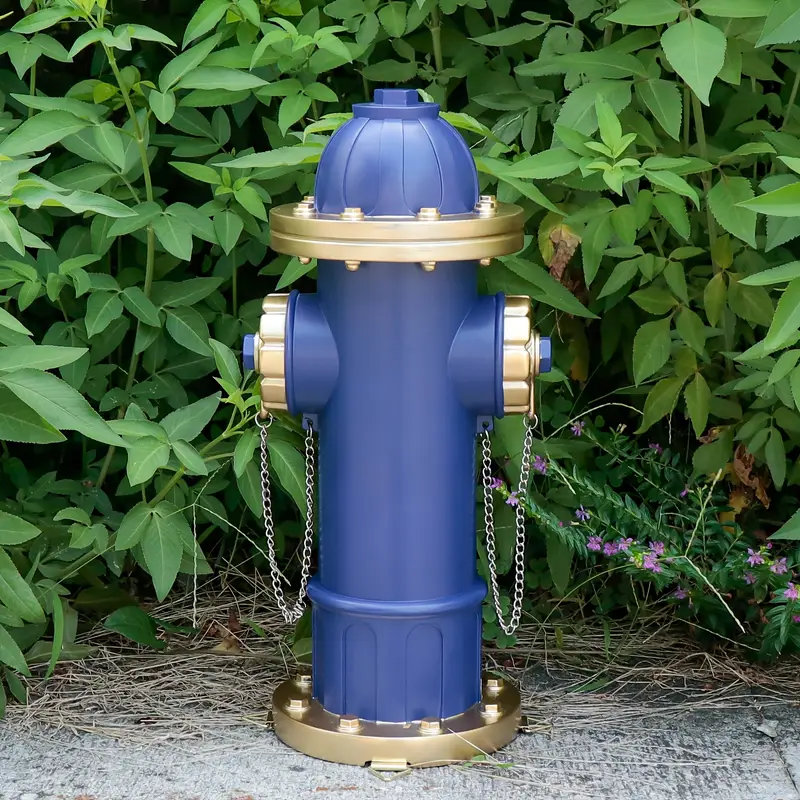 Arlmont & Co. Unique Blue Simulated Fire Hydrant Ornament - A New ...