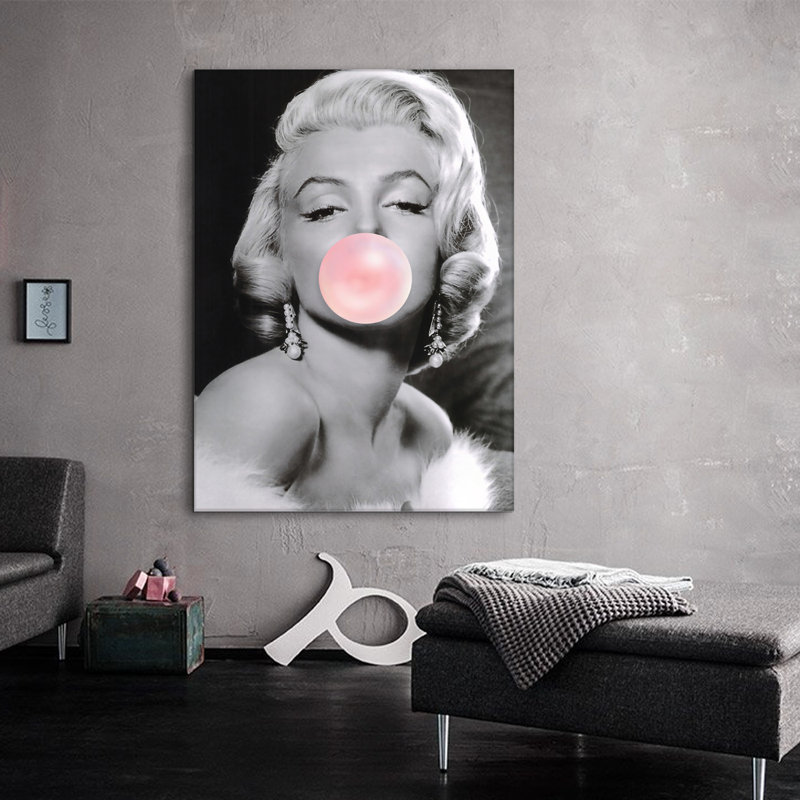 Mercer41 Art Portrait of Marilyn Monroe People Pop Culture Historical ...