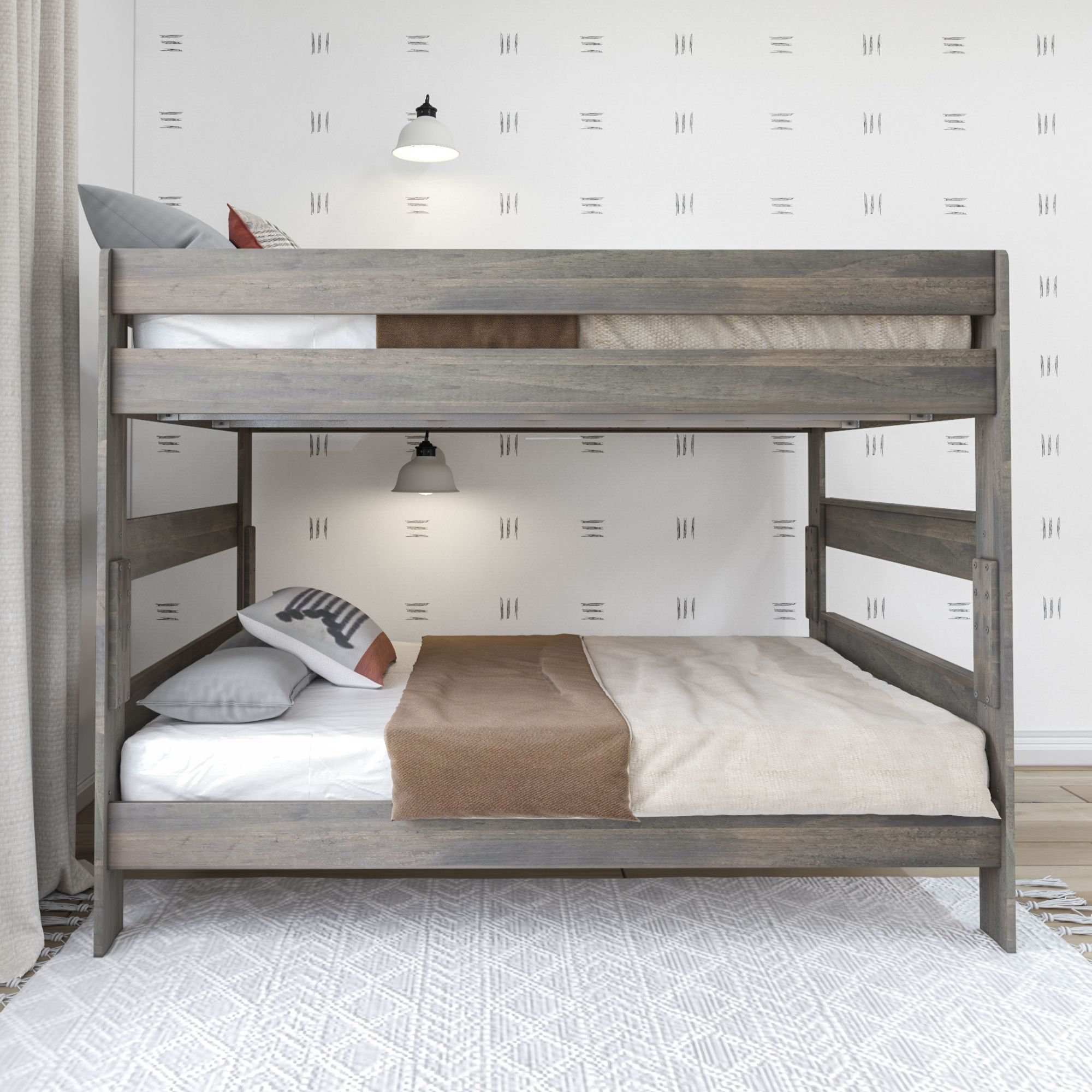 Viv + Rae Decimus Queen Over Queen Bunk Bed & Reviews | Wayfair