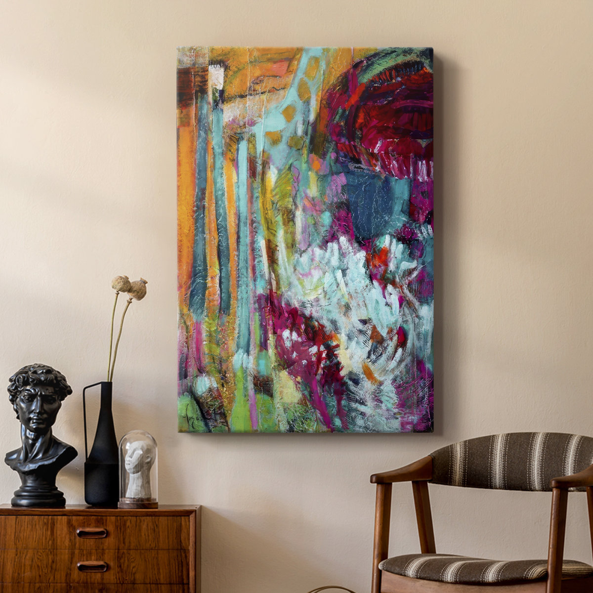 Latitude Run® A Place to Put Down Roots -Custom Wrapped Gallery Cavas ...