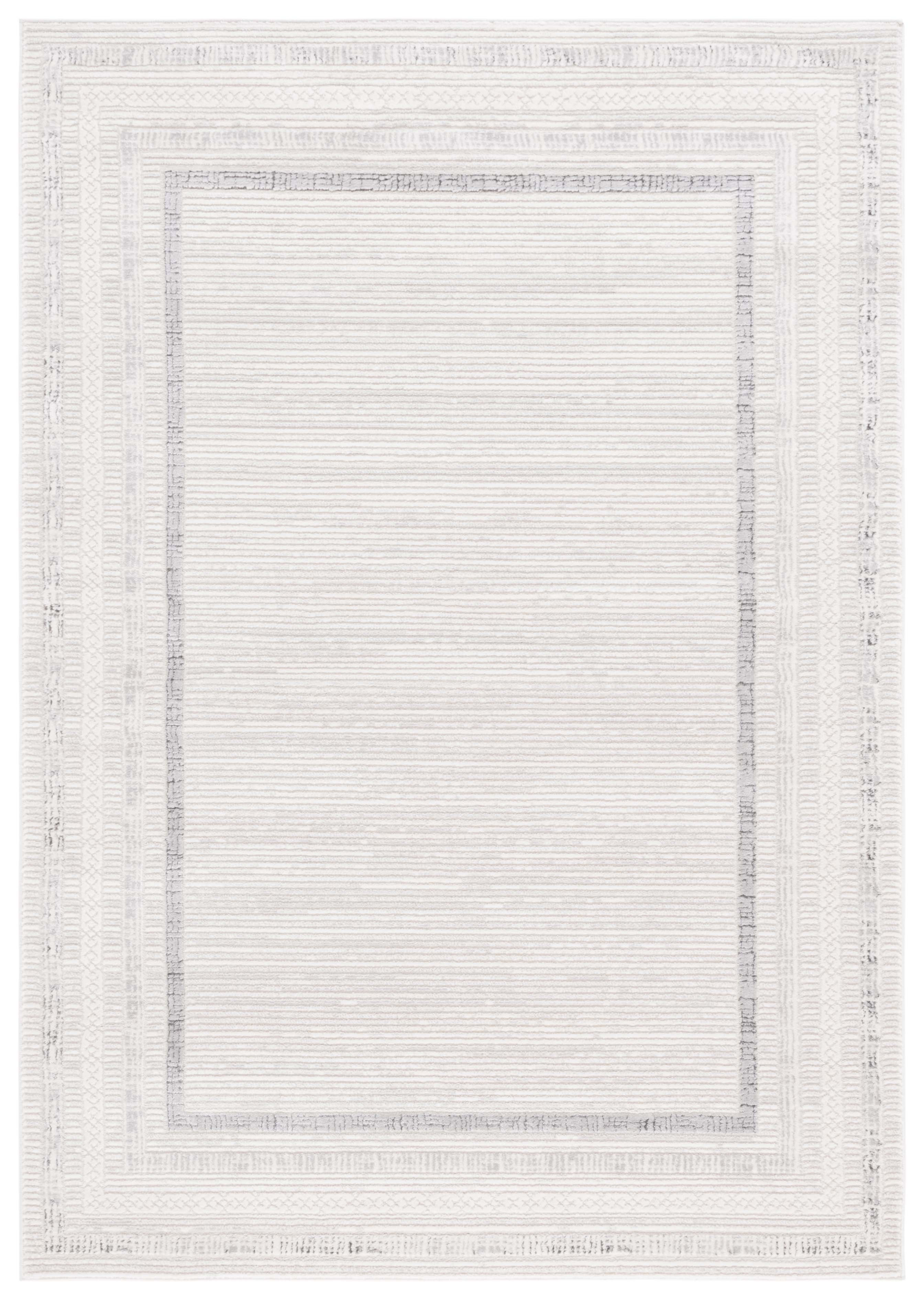 Ebern Designs Maxximus Performance Striped Rug | Wayfair
