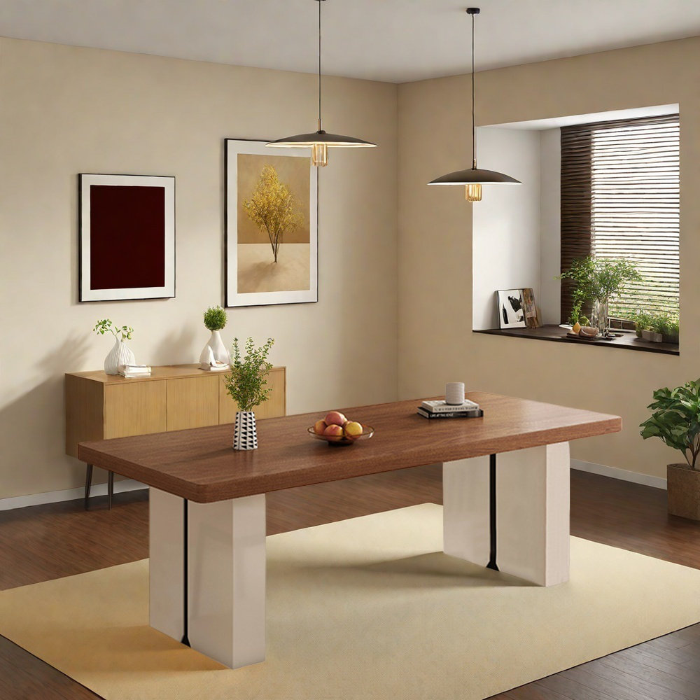 Hokku Designs Modern minimalist dining table for home use | Wayfair