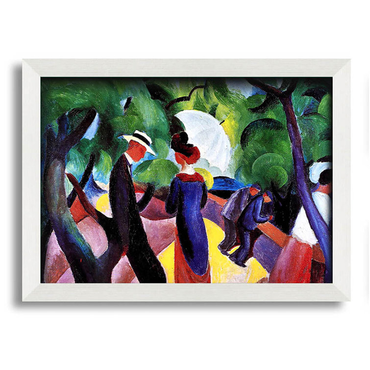 Ophelia & Co. August Macke Promenade - Single Picture Frame Art Prints ...