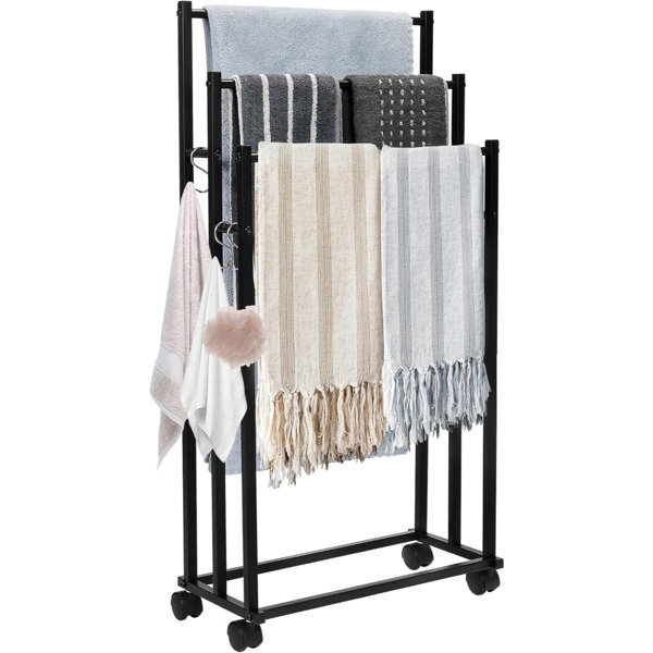 Best Robe Ever 3 Freestanding Towel Stand | Wayfair