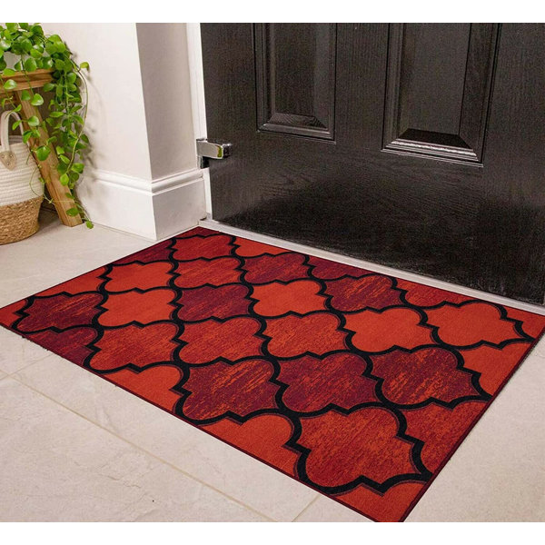 ClassicLiving Faulks Abstract Machine Woven Area Rug | Wayfair.co.uk