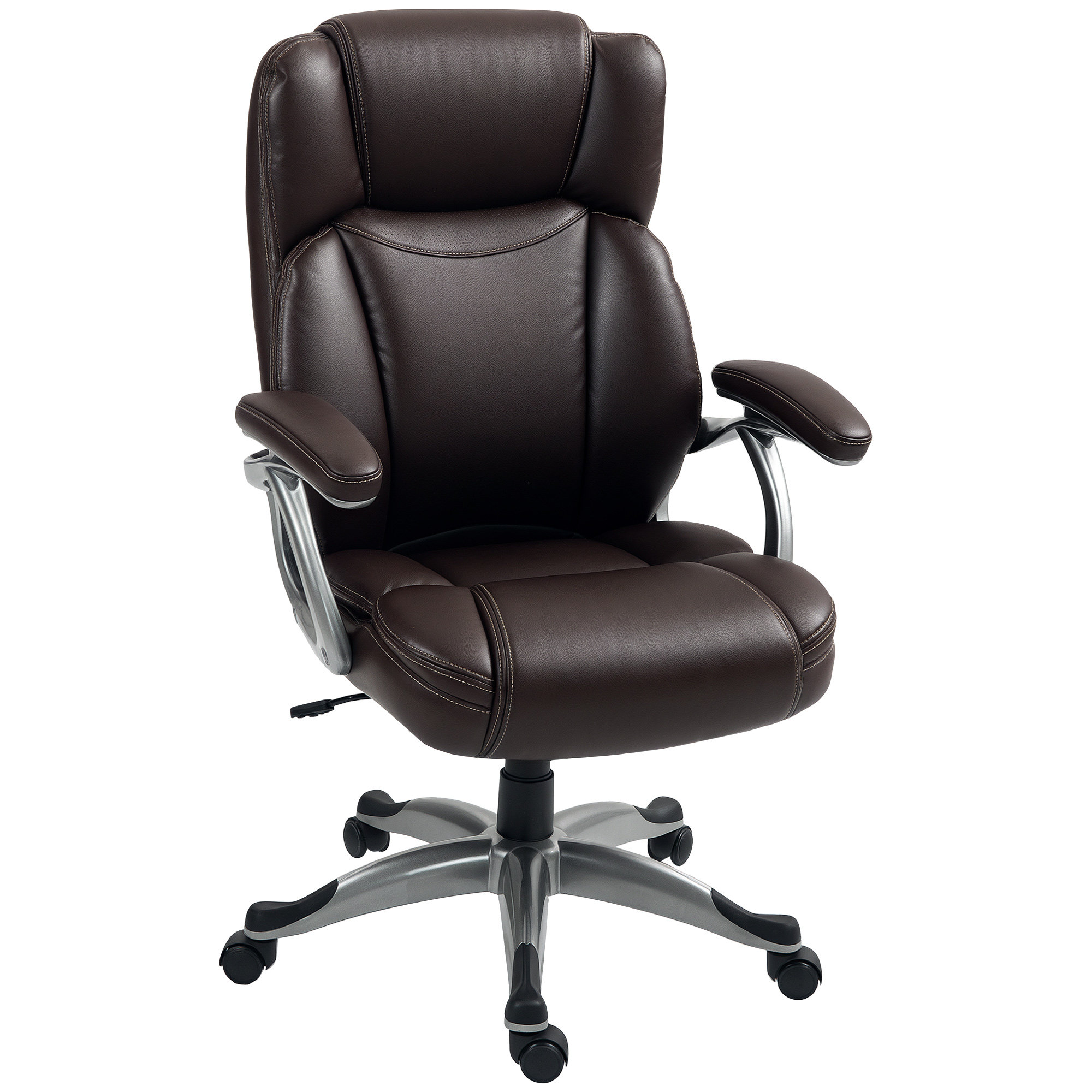 Hokku Designs Executive Office Chair with Tilt Function, PU Leather ...
