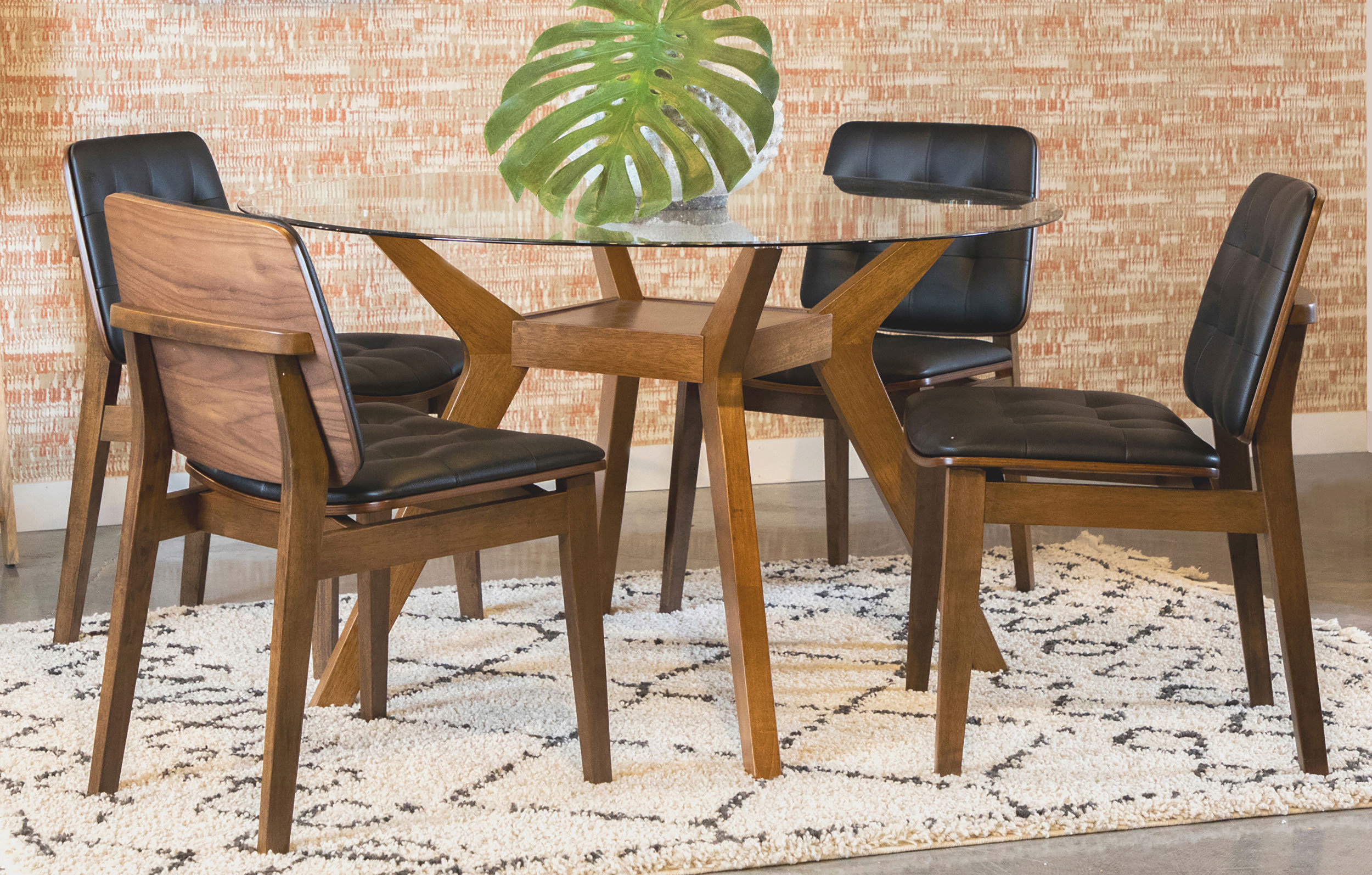 Corrigan Studio® Mayia 5-Piece Dining Set & Reviews | Wayfair
