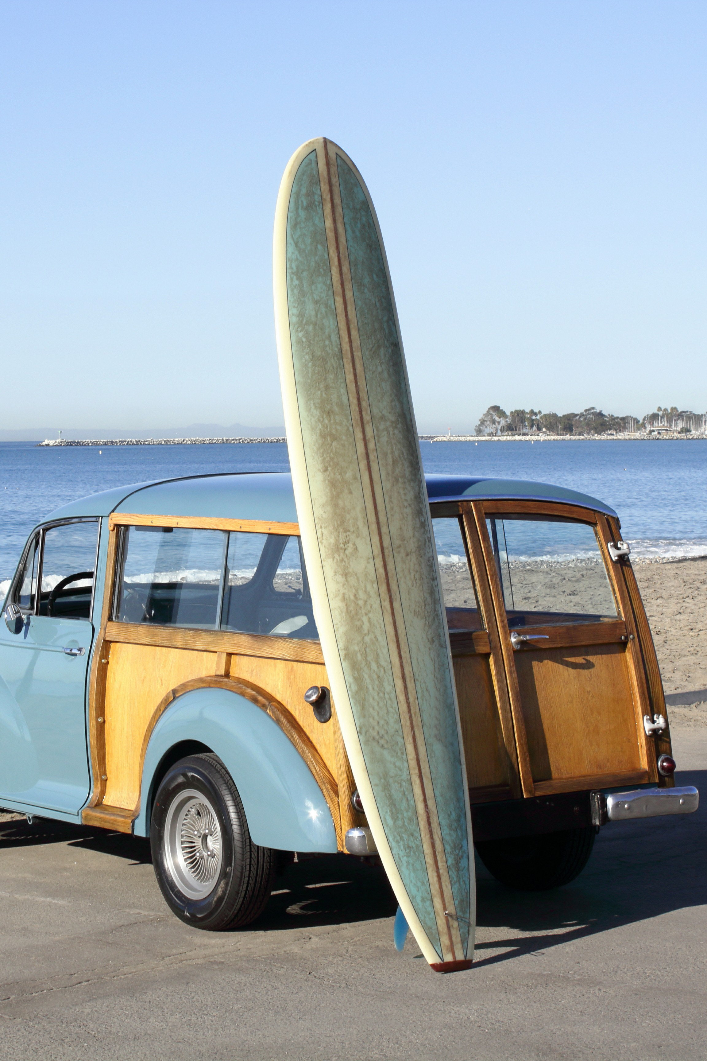 Highland Dunes Woody Watching the Waves with Surfboard by Viavado ...