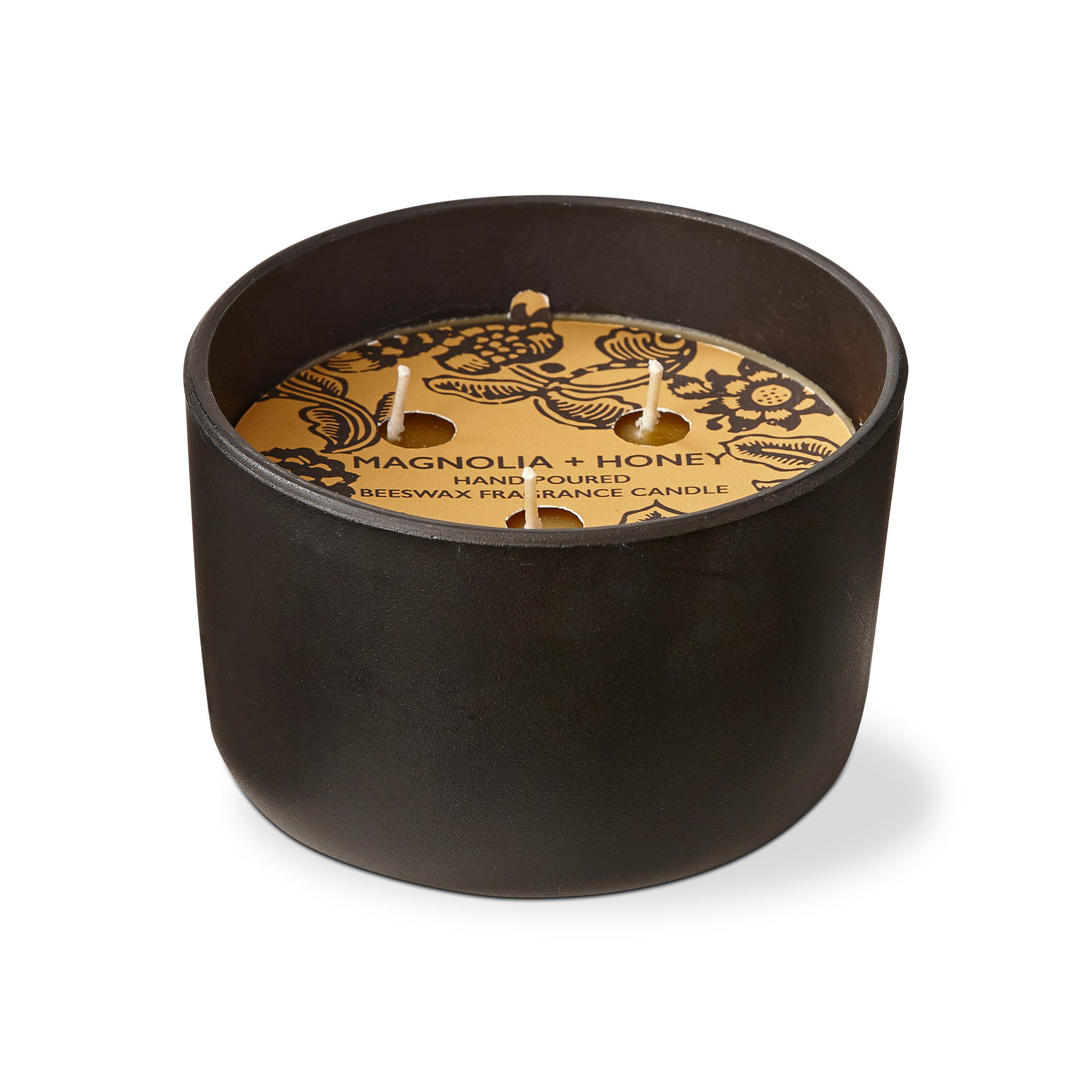 Symple Stuff Magnolia Beeswax Scented Candle | Wayfair