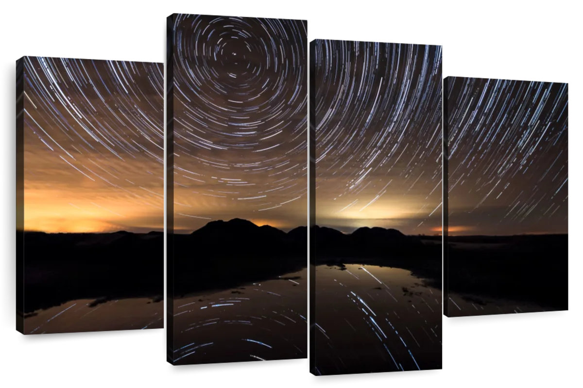 Ebern Designs Oberle Mirrored Star Trail - Wayfair Canada