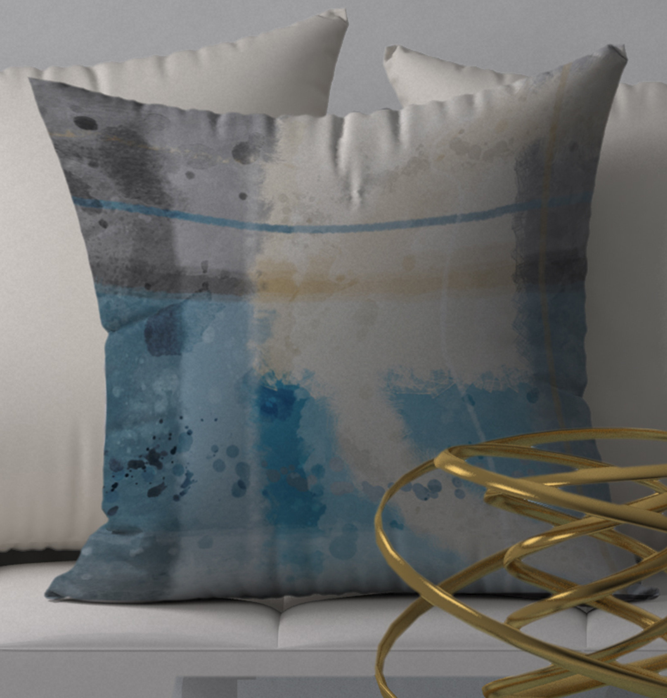LeRoi Products Mighty Singular Square Pillow Cover & Insert | Wayfair