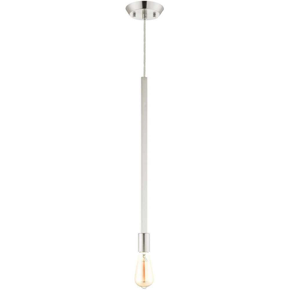 Lighting Lumens 1 - Light Single Bulb Pendant | Wayfair