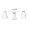 Norden Home Neville 3-Light 55cn Semi Flush Mount & Reviews | Wayfair.co.uk