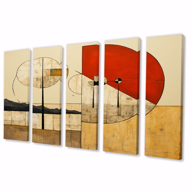 Wrought Studio " Time Capsule Vintage Illustration " 5 - Pieces on ...