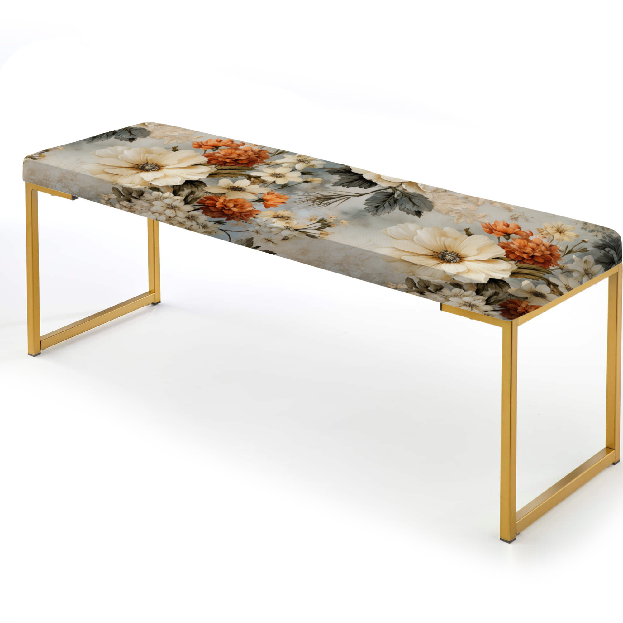 Design Art Rustic Victorian Lace Victorian Pattern - Floral Upholstered ...