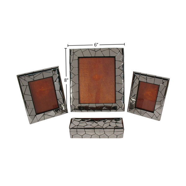 Oggetti Chameleon Stainless Steel Picture Frame | Wayfair