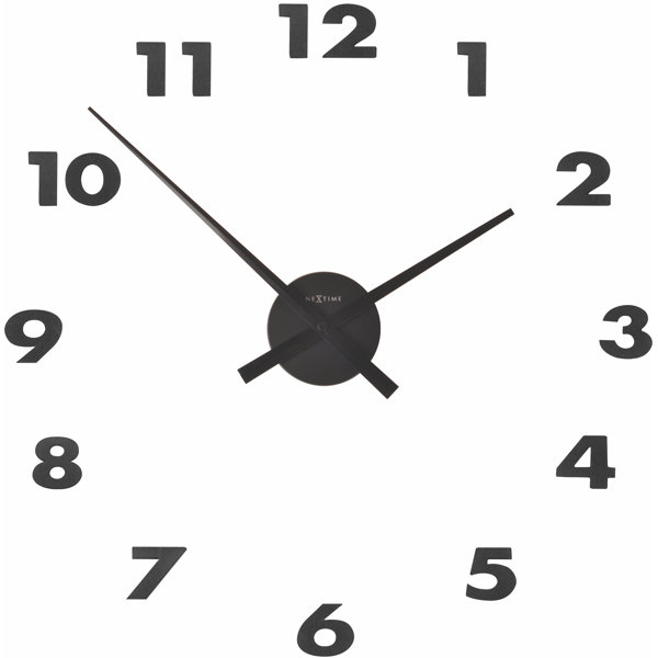 Ivy Bronx Hands Only Wall Clock & Reviews | Wayfair