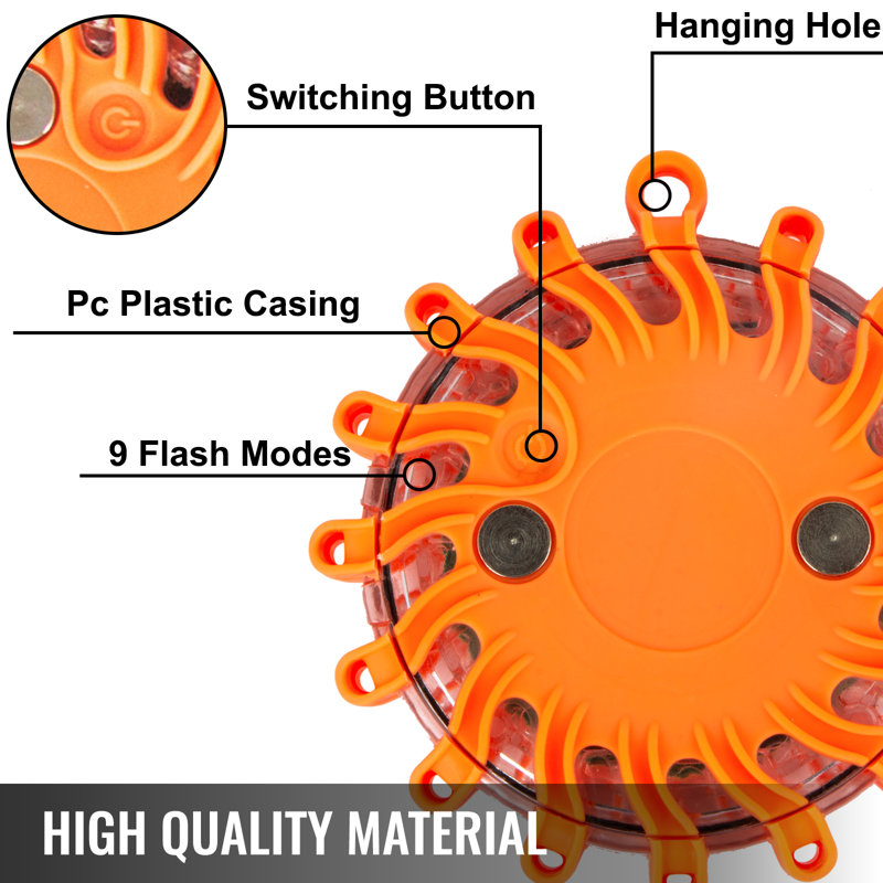 VEVOR 1'' Plug-in Integrated LED Work Light | Wayfair