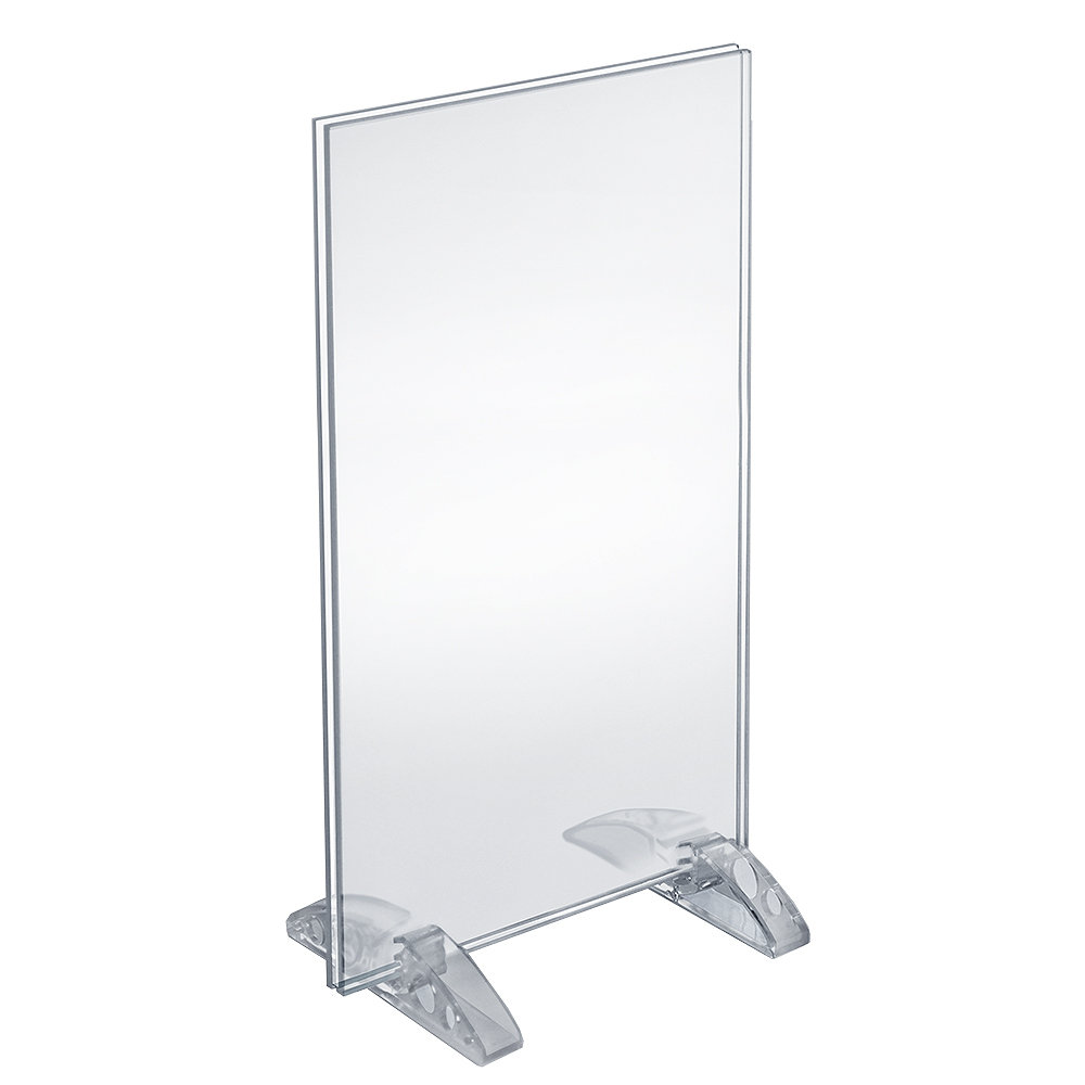 Azar Displays Dual Stand Acrylic Sign Holder - Wayfair Canada