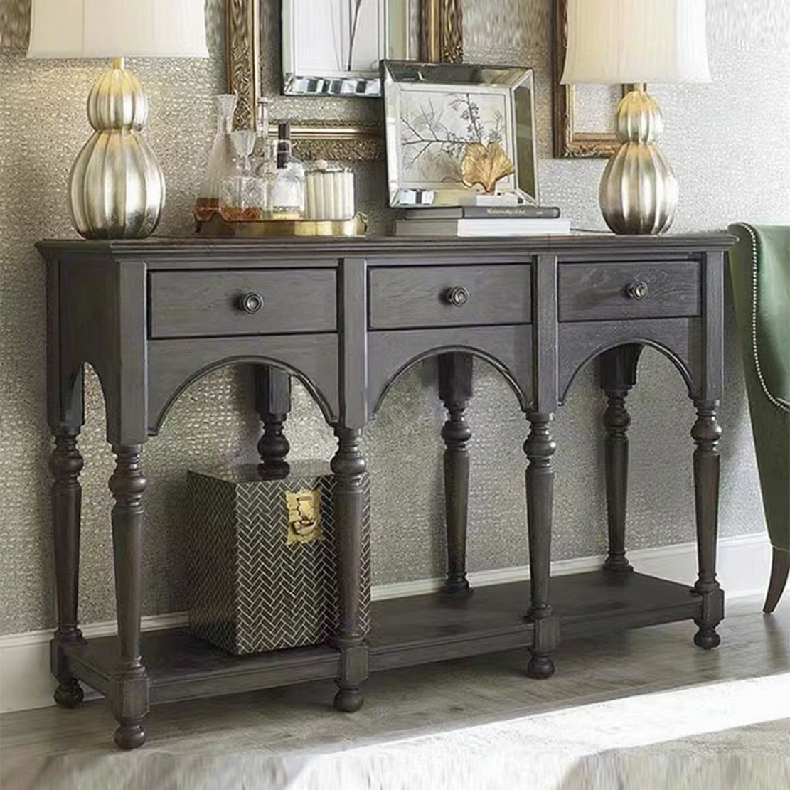 Canora Grey Retro Multifunctional Practical Console Table - Wayfair Canada