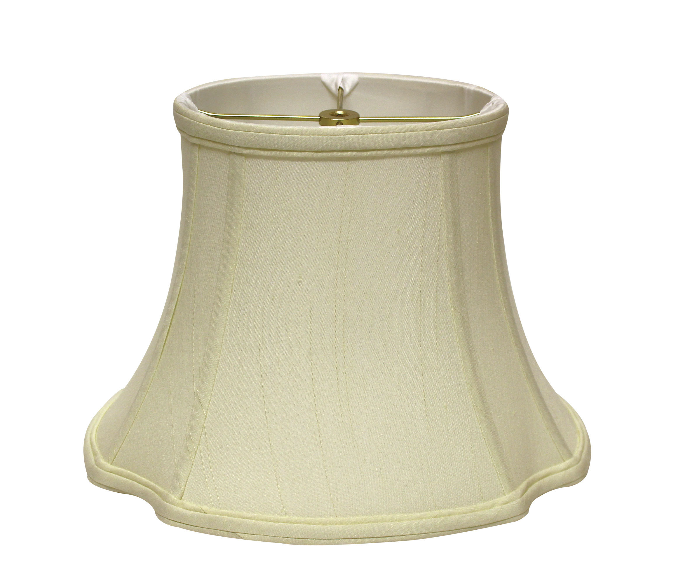 Winston Porter Inverted Corner Oval Softback Fabric Lampshade with ...