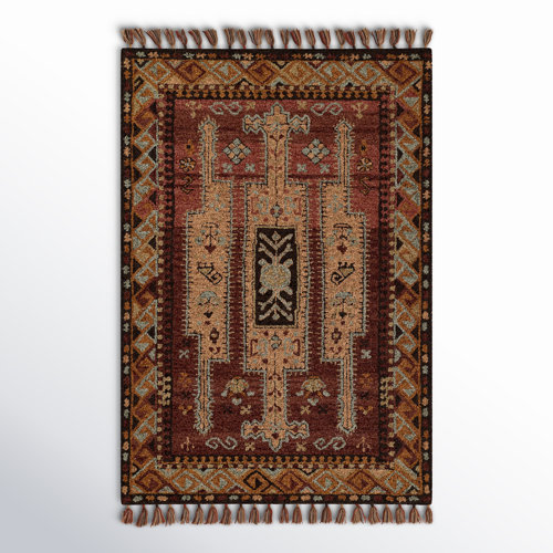 Farmhouse & Rustic Brown & Tan Rugs | Birch Lane