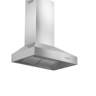 ZLINE 36 in. Ducted Wall Mount Range Hood with Dual Remote Blowerd in ...